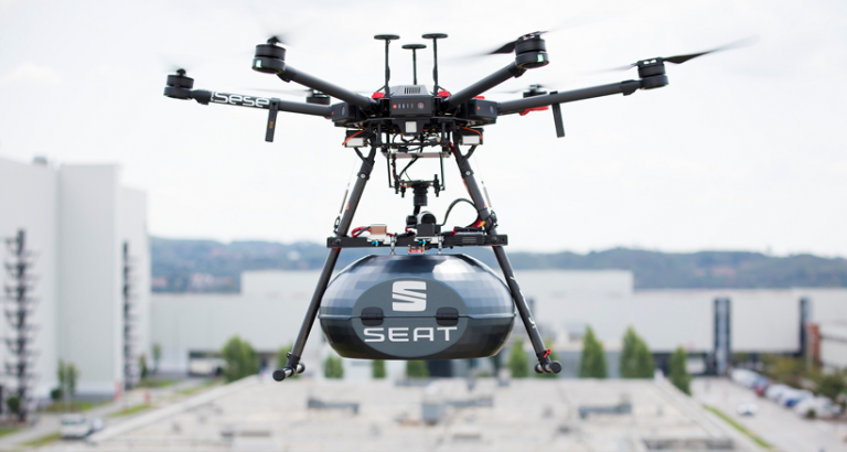 SEAT e Grupo Sesé colaboram com recurso a drones – human