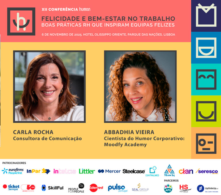 Carla Rocha e Abbadhia Vieira na Conferência Human – human