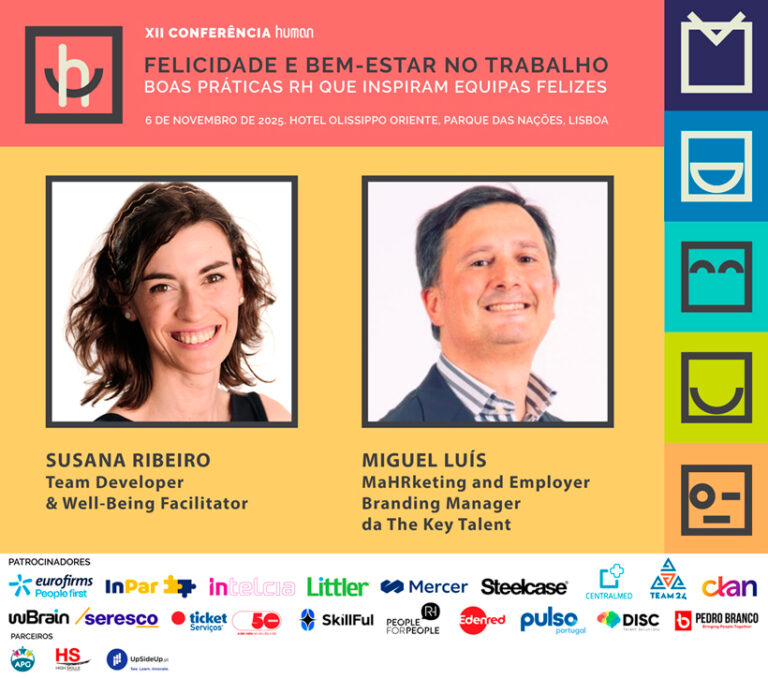 Susana Ribeiro e Miguel Luís na «Conferência Human» – human