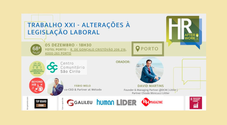 HR After Work hoje no Porto – human